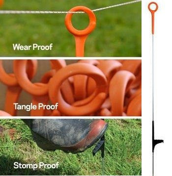 Gallagher Ring Top Step-In Posts - Case of 50 Posts — American GrazingLands Services LLC