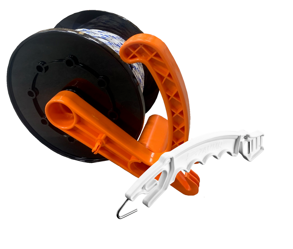 Gallagher Mini Reel Preloaded with 328' of Gallagher Turbo Braid & ZAM ...