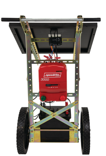 Speedrite 1000, 1 Joule, 12v Solar Package w/ Dolly (battery not inclu ...