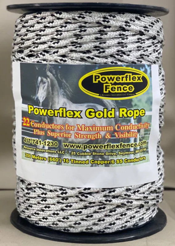 Polybraid Gate Rope (22 Conductors) — American GrazingLands Services LLC